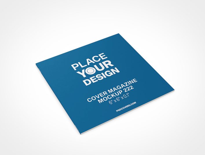 Cover Magazine Mockup 222 visualizes your masthead designs