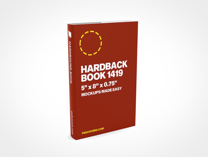 Hardback Book 1419 previews cover designs standing books