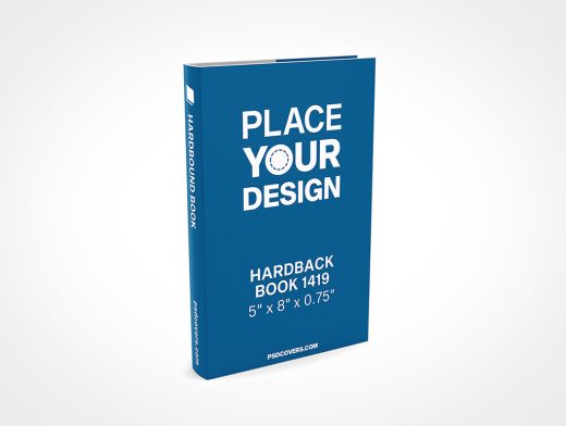 Hardback Book 1419 previews cover designs standing books