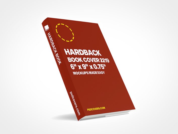 Hardback Book Cover 2219 showcases your hero cover design