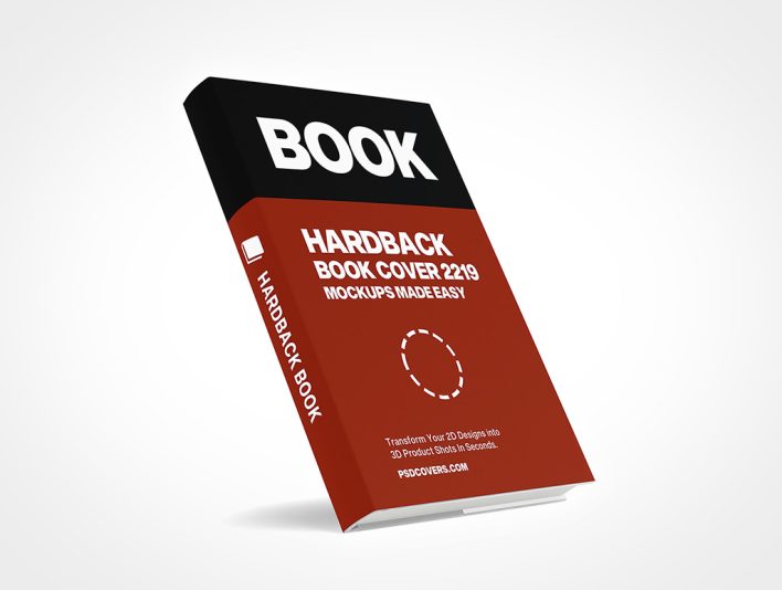 Hardback Book Cover 2219 showcases your hero cover design