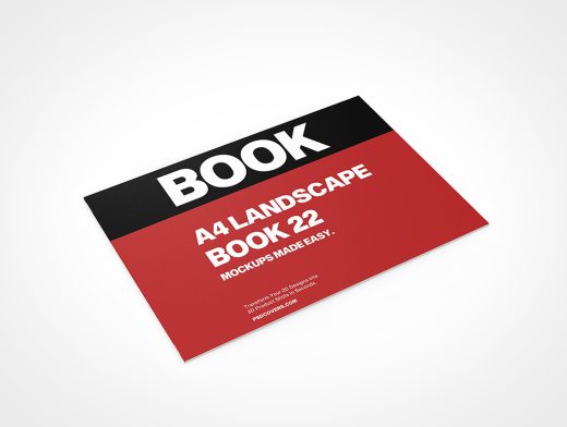 Our A4 Landscape Book 22 renders your covers in seconds