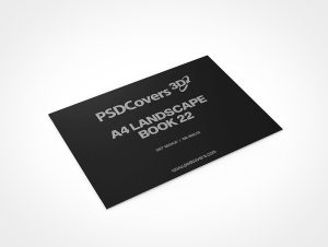 Our A4 Landscape Book 22 renders your covers in seconds