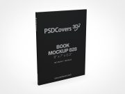 A4 Book Mockup 28 presents your cover design on a free book