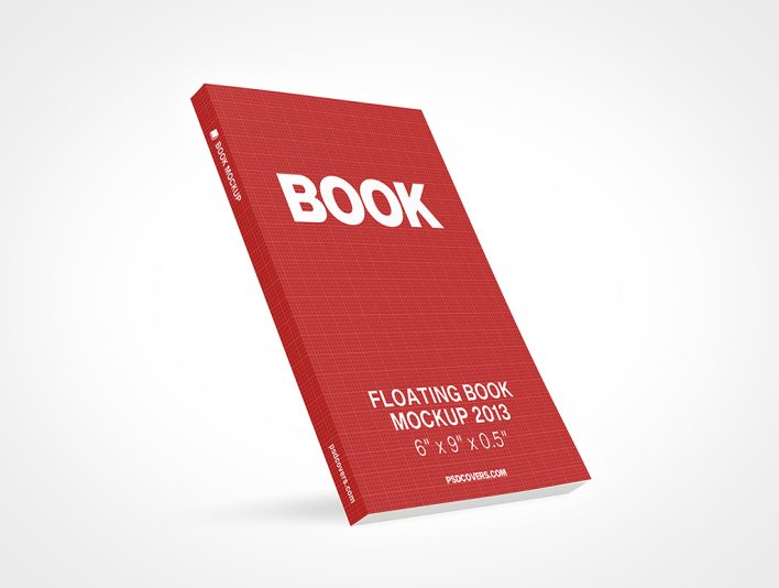 Floating Book Mockup 2013 applies your book covers in seconds