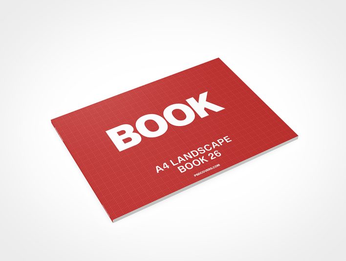 Our A4 Landscape Book 26 easily previews your book covers