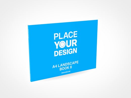 A4 Landscape Book 8 applies your book covers in seconds