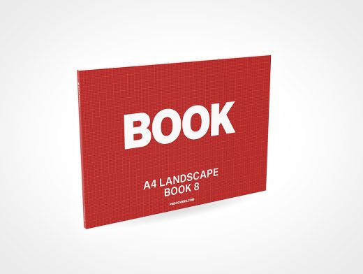 A4 Landscape Book 8 applies your book covers in seconds