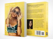 FREE PSD 6X9 Smile Book Cover Design