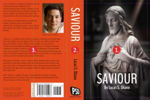 FREE Red PSD 6X9 Saviour Book Cover