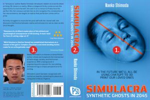 FREE PSD 6X9 Simulacra Book Cover Design