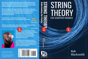 FREE PSD 6X9 String Theory Book Cover Design
