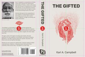 FREE PSD 6X9 Gifted Book Cover Design
