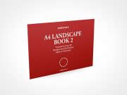 A4 Landscape Book 2 showcases your book covers in seconds