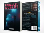 FREE PSD 6X9 Parallel Worlds Book Cover