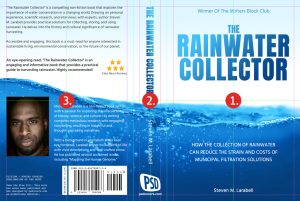 FREE PSD 6X9 Rainwater Book Cover Design