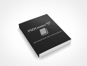 Softcover Book 7x9 in Mockup Catalog • PSDCovers